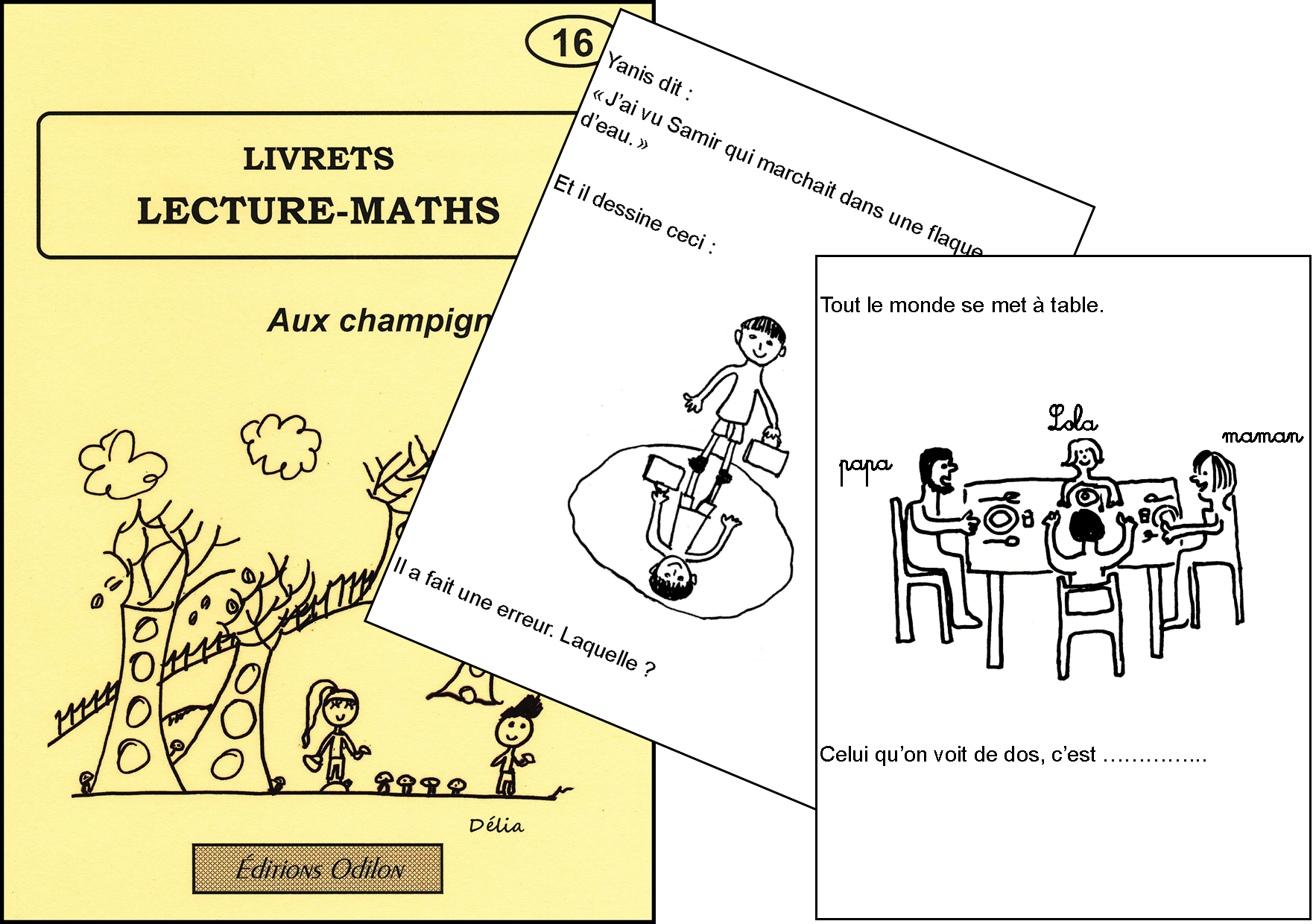 Livrets Lecture Maths – Éditions Odilon
